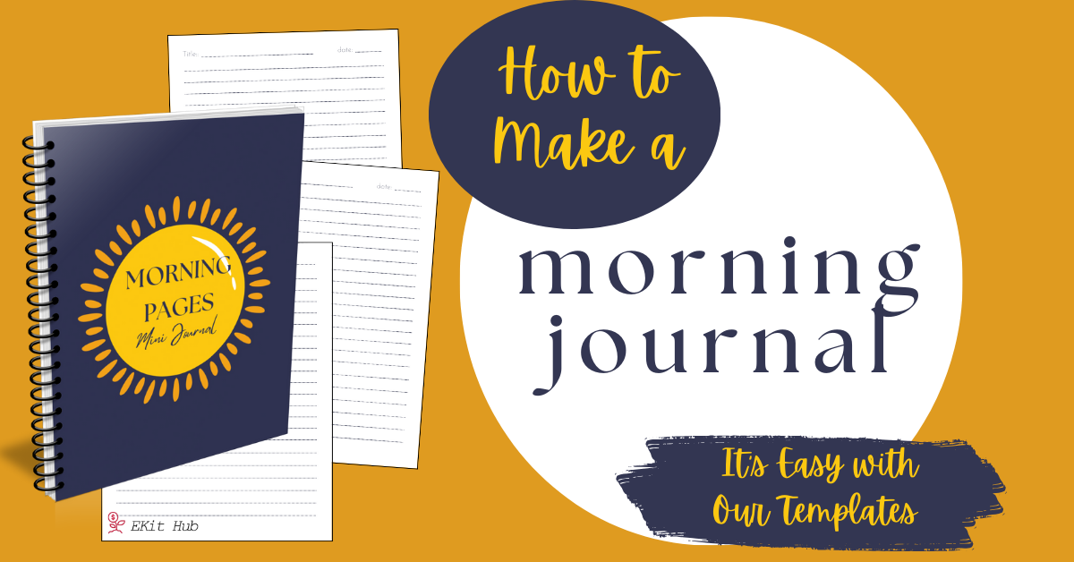 How to Make a Morning Pages Journal