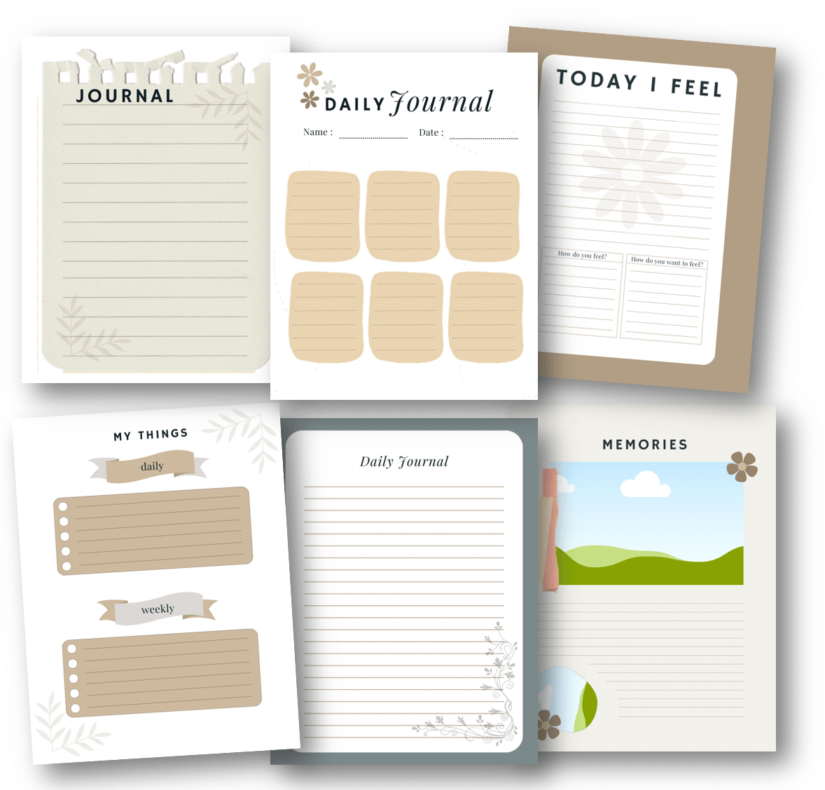 Canva Journal Templates: Private Label Rights
