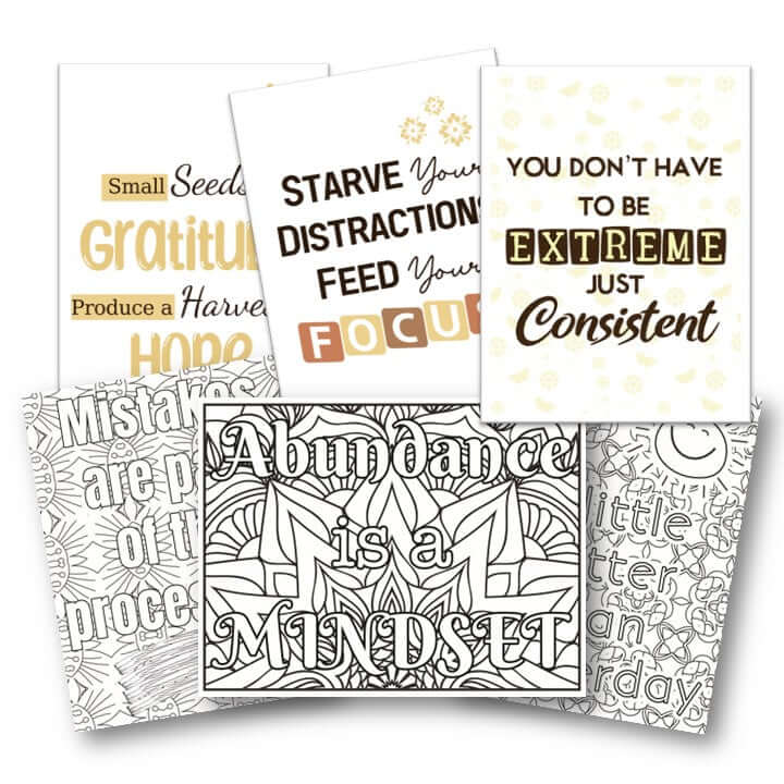 PLR Printable Wall Art & Coloring Pages | PLR Website